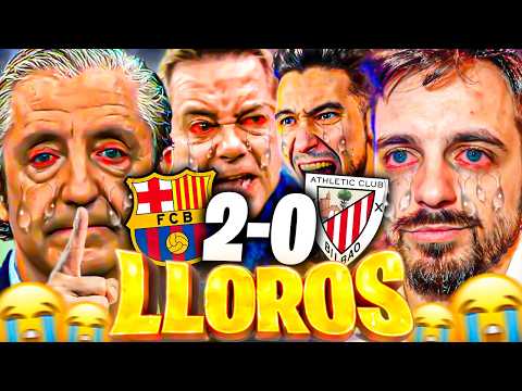 😂LOS MEJORES LLOROS MADRIDISTAS al FC BARCELONA 2-0 ATHLETIC CLUB - JKCLife, Ubieto...