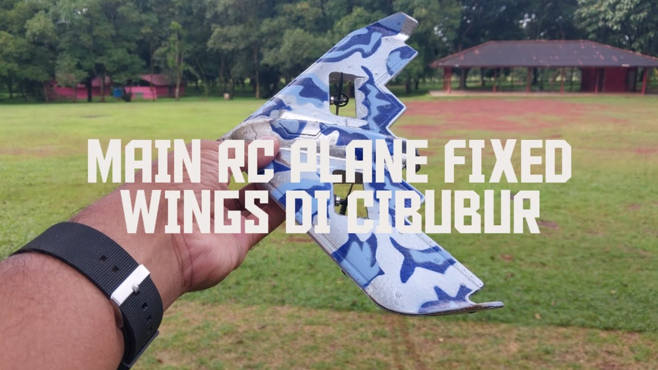 MAIN RC FIXED WINGS DI CIBUBUR - YouTube