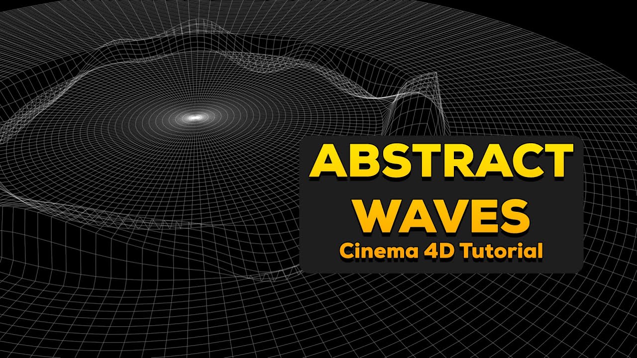 Cinema 4D Tutorial: Create Abstract Wave Line Effects with Random ...