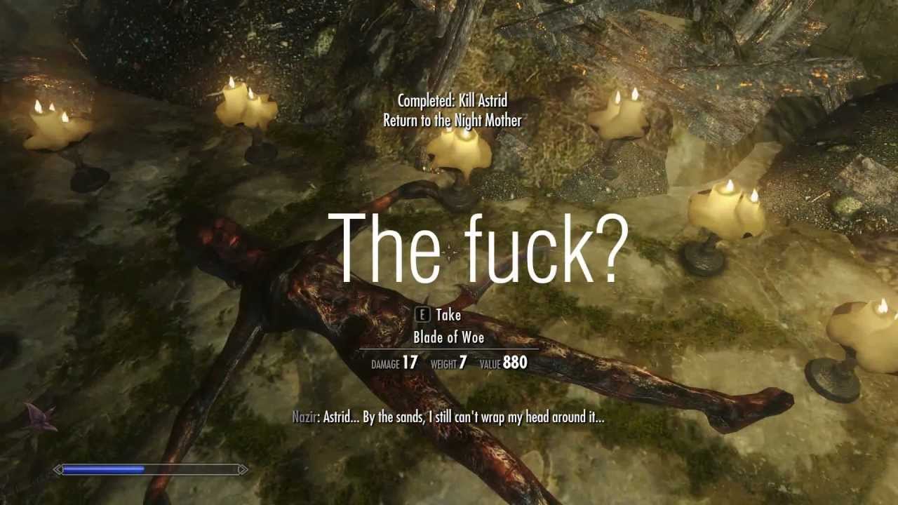 Skyrim - Healing kills.. - YouTube