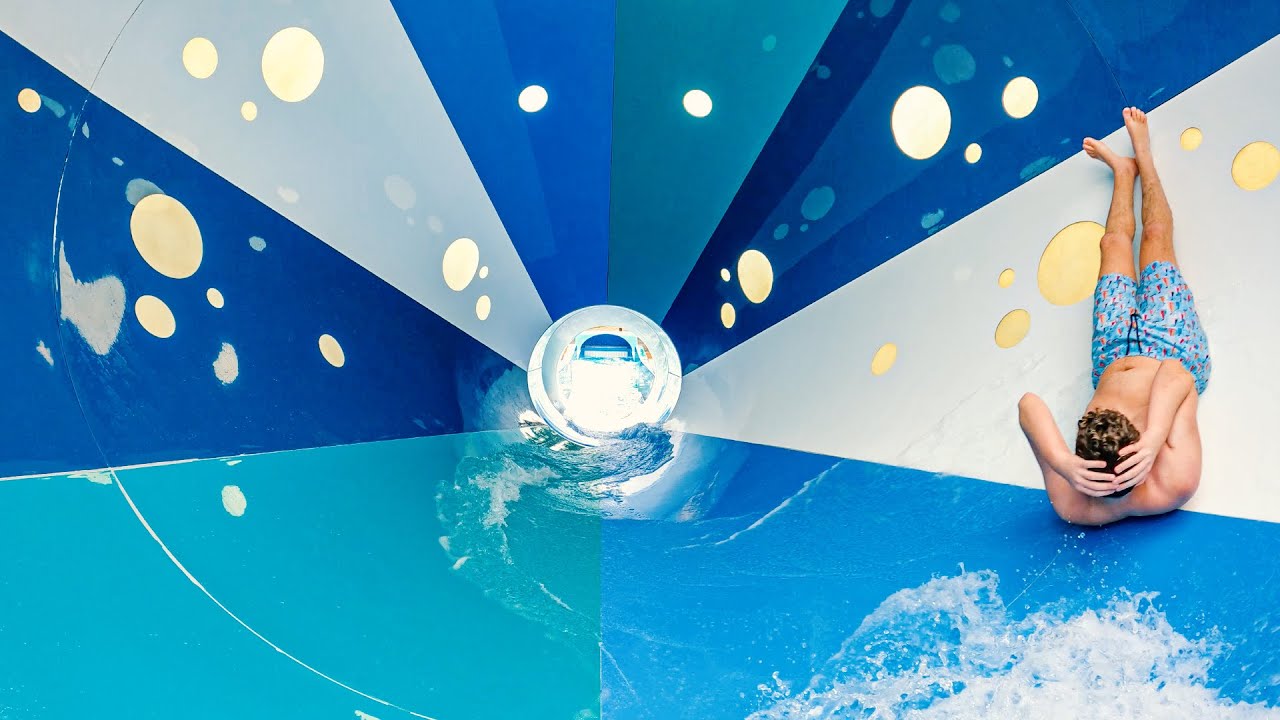 Australia's FIRST Body Funnel Water Slide | Victor Harbor Cabin Park ...