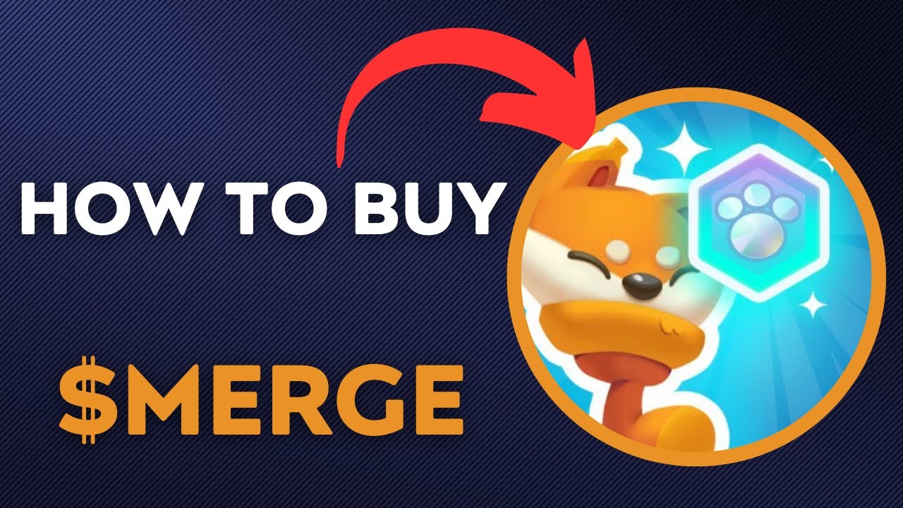 How To BUY $MERGE - MERGE PALS TOKEN CRYPTO COIN IN 60 SECONDS - YouTube