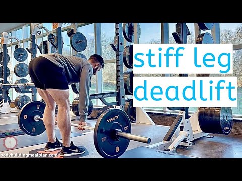 Barbell Stiff Leg Deadlift - YouTube