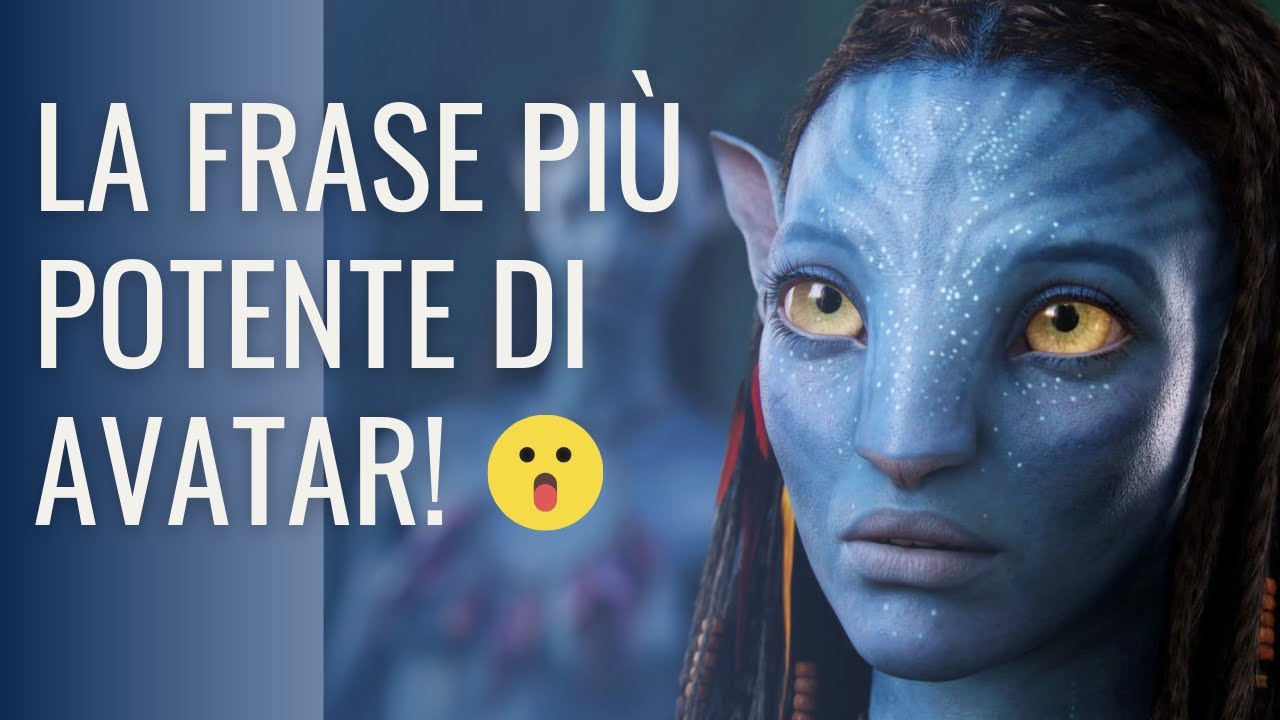 Io ti vedo...La frase più iconica di Avatar ! - YouTube