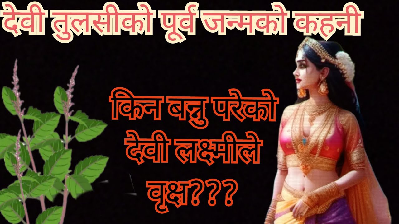 देवी तुलसी को कहानी ।। story of tulasi Devi #nitidarsan #tulasi - YouTube