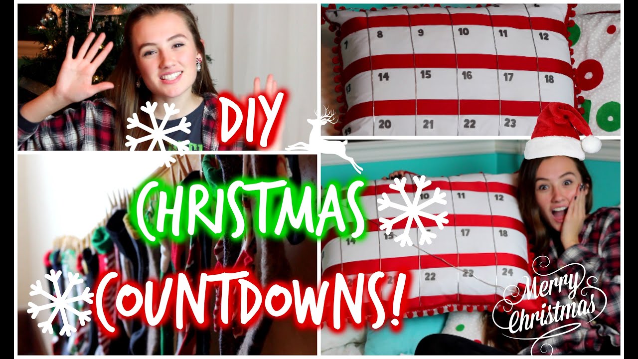 DIY Countdown to Christmas: Pillow & Stockings! - YouTube