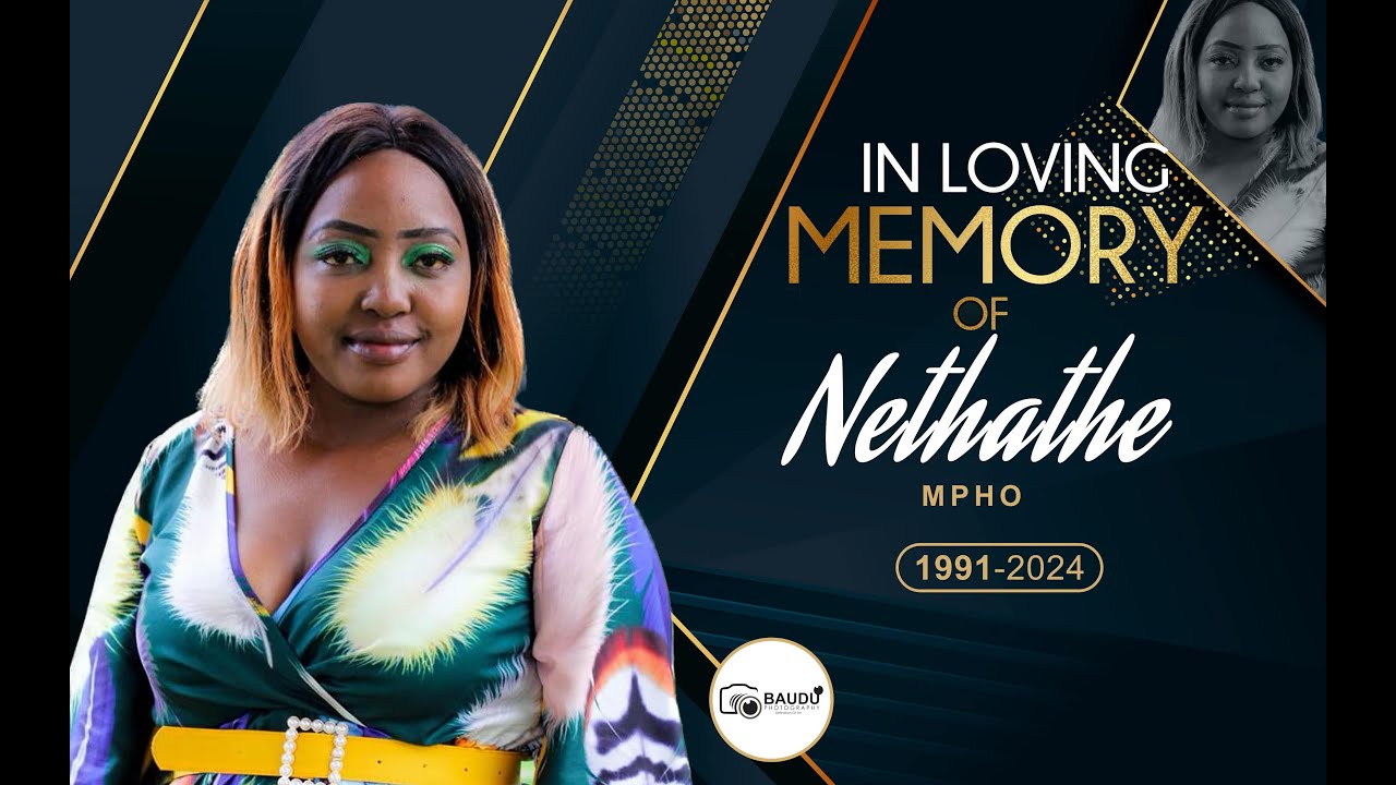 FUNERAL SERVICE OF NETHATHE MPHO - YouTube