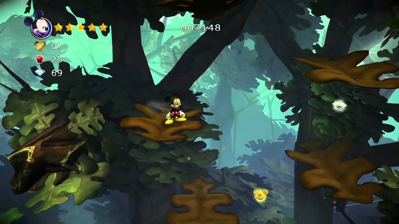 Castle of Illusion Starring Mickey Mouse (2013) - First Level PC - YouTube