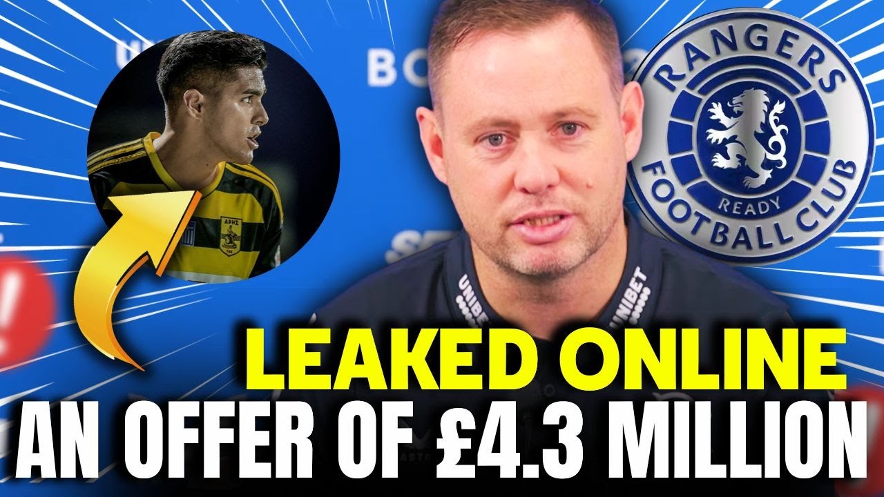 🚨 BREAKING NEWS! LOOK THIS UNEXPECTED ARRIVAL! FANS GO CRAZY! RANGERS ...