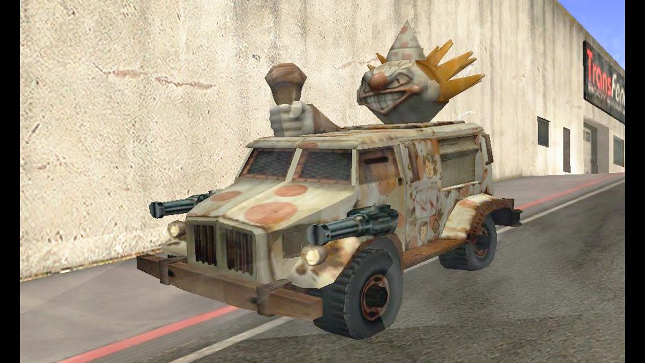 SWEET TOOTH CAR | Twisted Metal Black | GTA San Andreas (mod) - YouTube