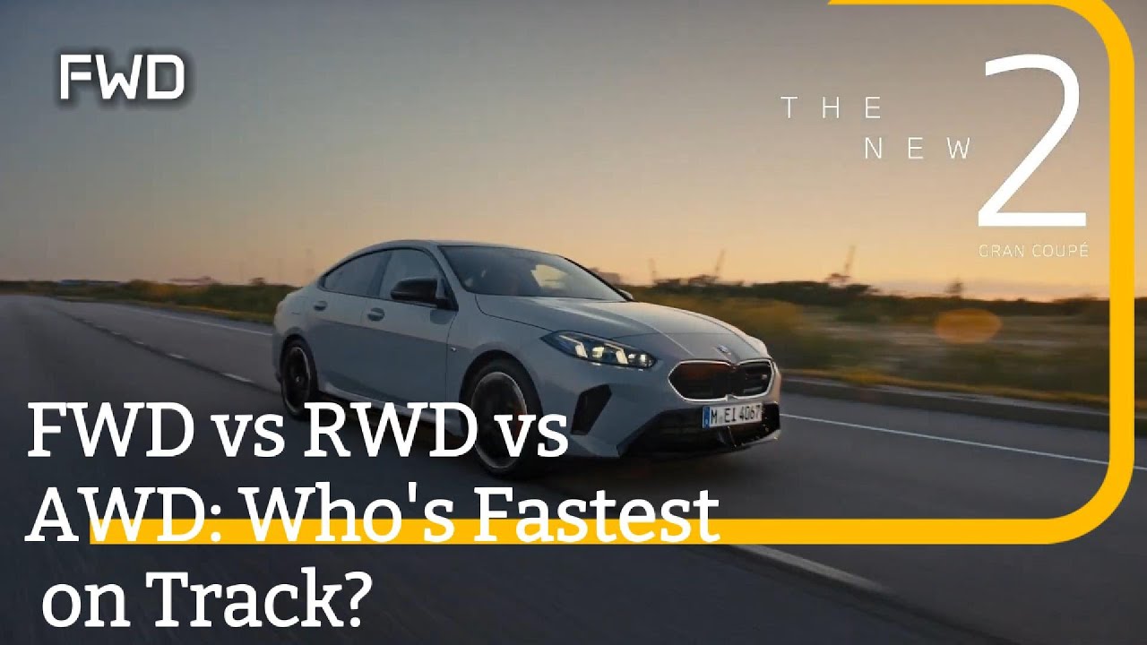 FWD vs RWD vs AWD: Who's Fastest on Track? - YouTube