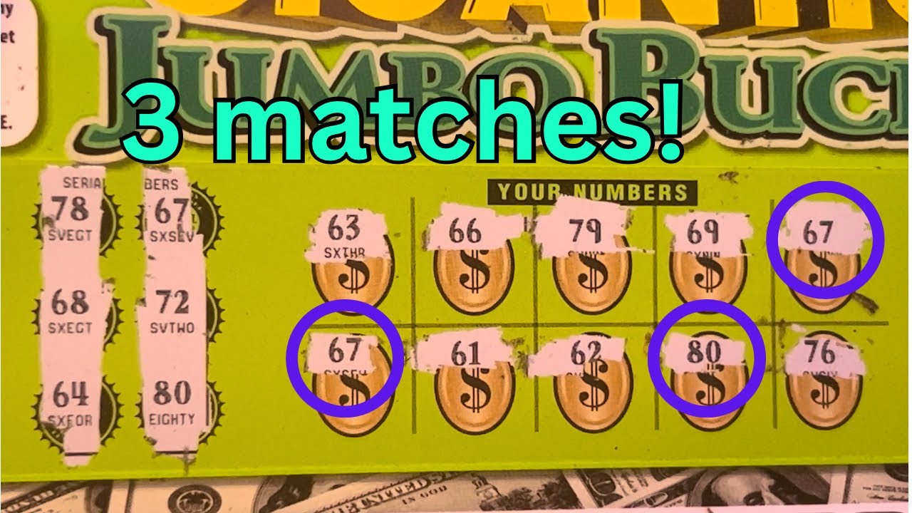 Not 1, Not 2, but 3 Matches on the Back! 😲 Gigantic Jumbo Bucks and ...