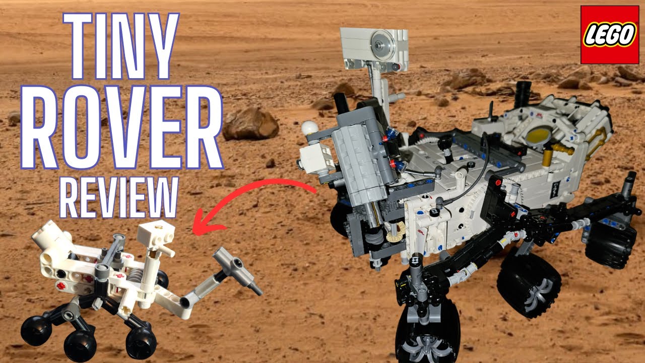 The TINY Lego Mars Rover! - YouTube