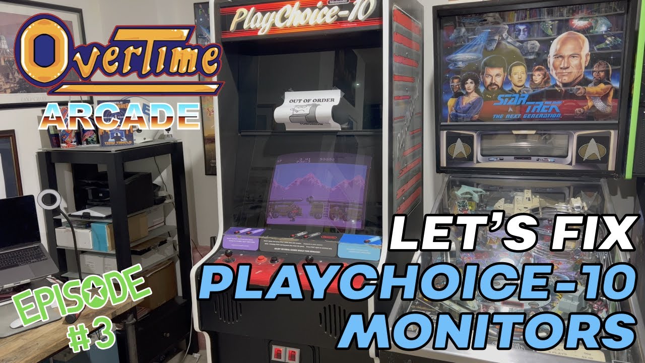 Let's Fix Nintendo PlayChoice-10 Monitors - YouTube