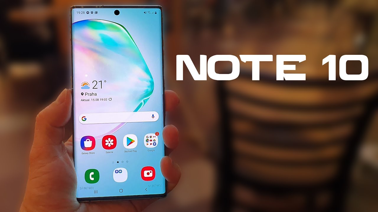 SAMSUNG Galaxy NOTE 10 Camera Zoom color black and white video test ...