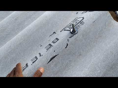 Cement Sheet Fitting , Cement patre fitting - YouTube