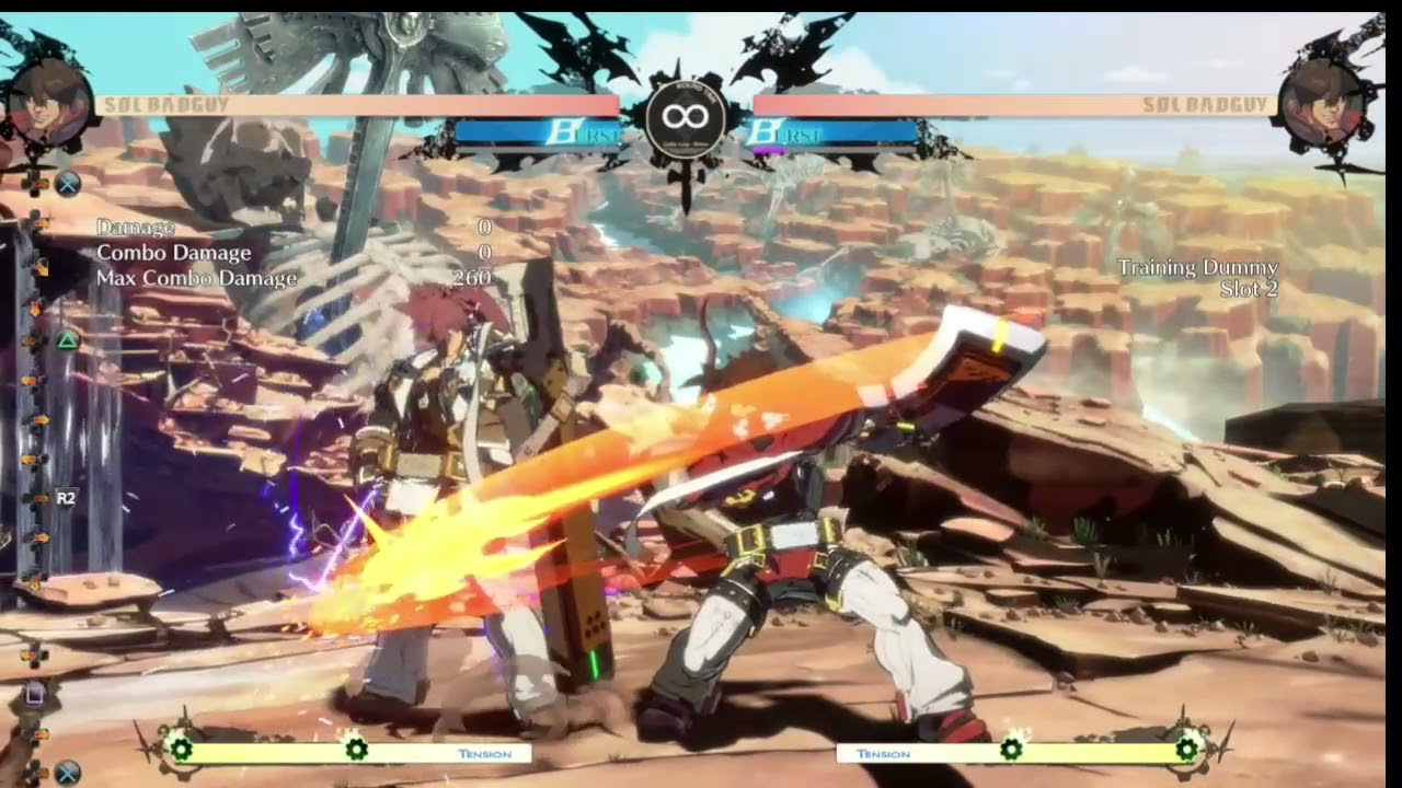 GGST (New Patch) Sol Counter-Hit Bandit Bringer Combos - YouTube