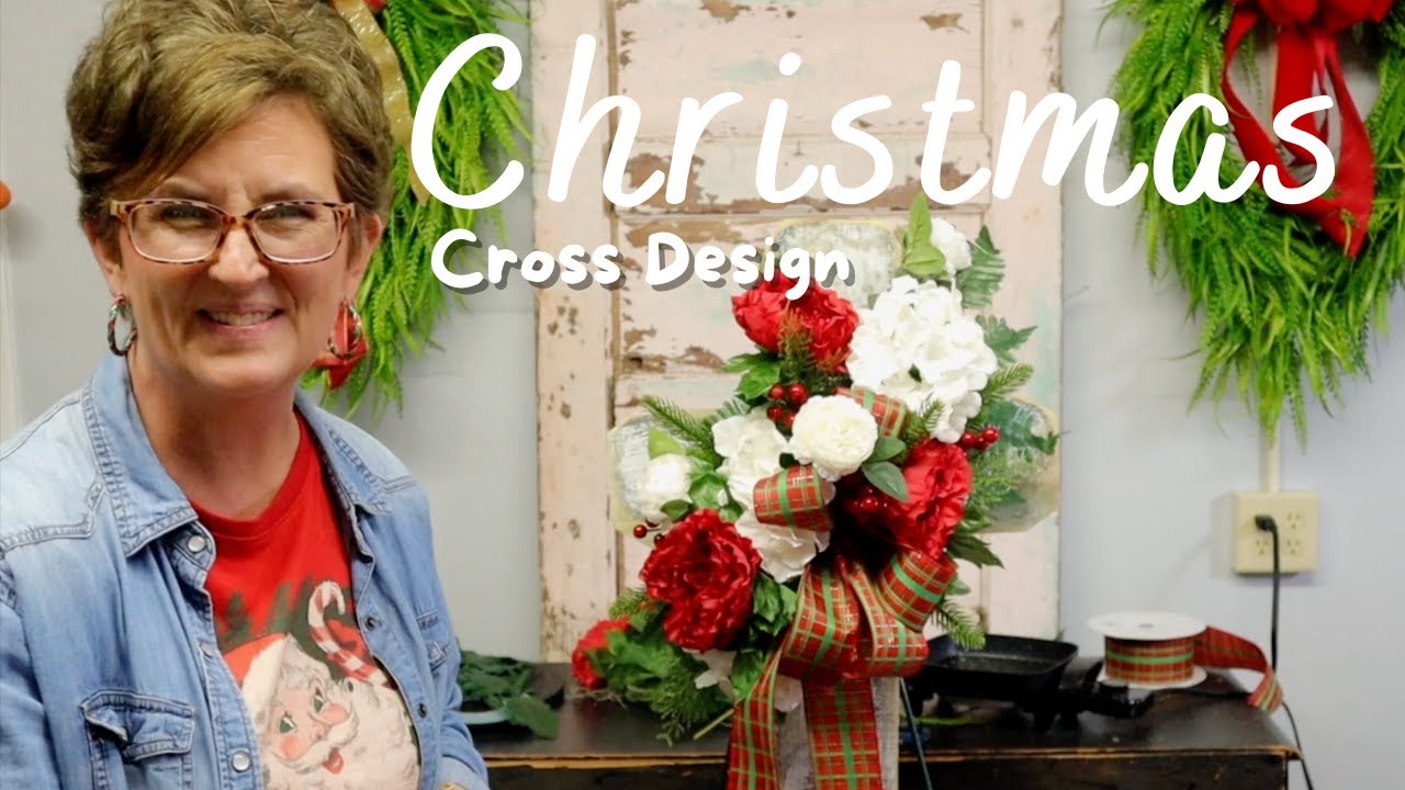 How to Design a Christmas Cross! - YouTube
