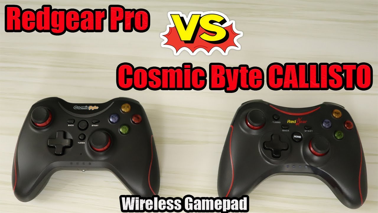 Hindi || Redgear Pro vs Cosmic Byte CALLISTO Wireless Game-pad | Which ...