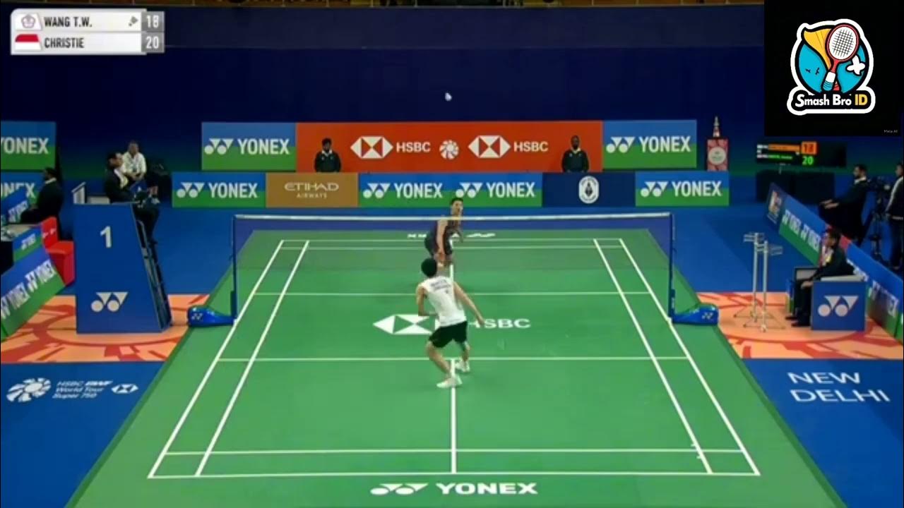 HIGHLIGHTS | JONATAN CHRISTIE ( INA) vs WAN TZU-WEI ( TPE ) | YONEX SUNRISE INDIA OPEN 2025 ...