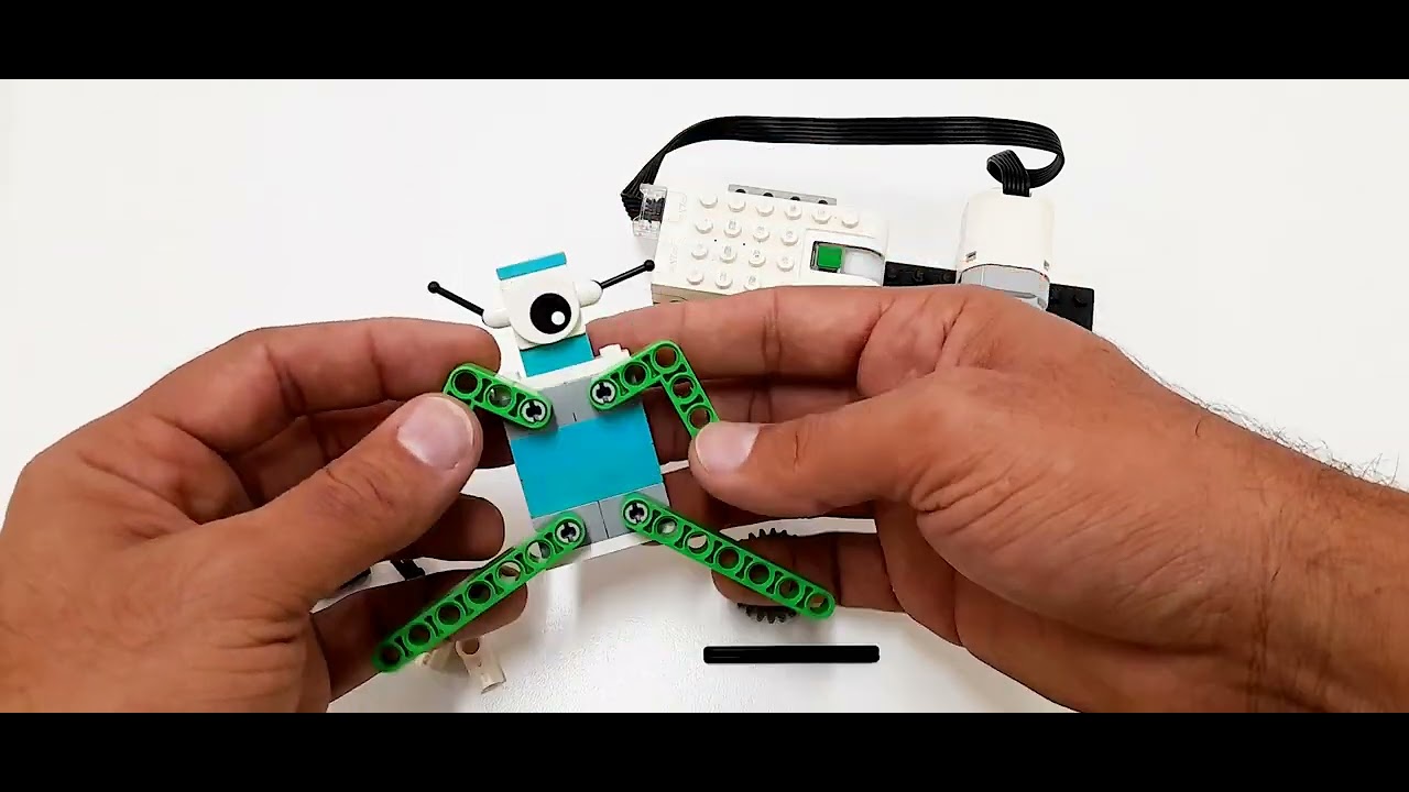 Learn how to build a LEGO dancer with the Wedo 2.0 - YouTube