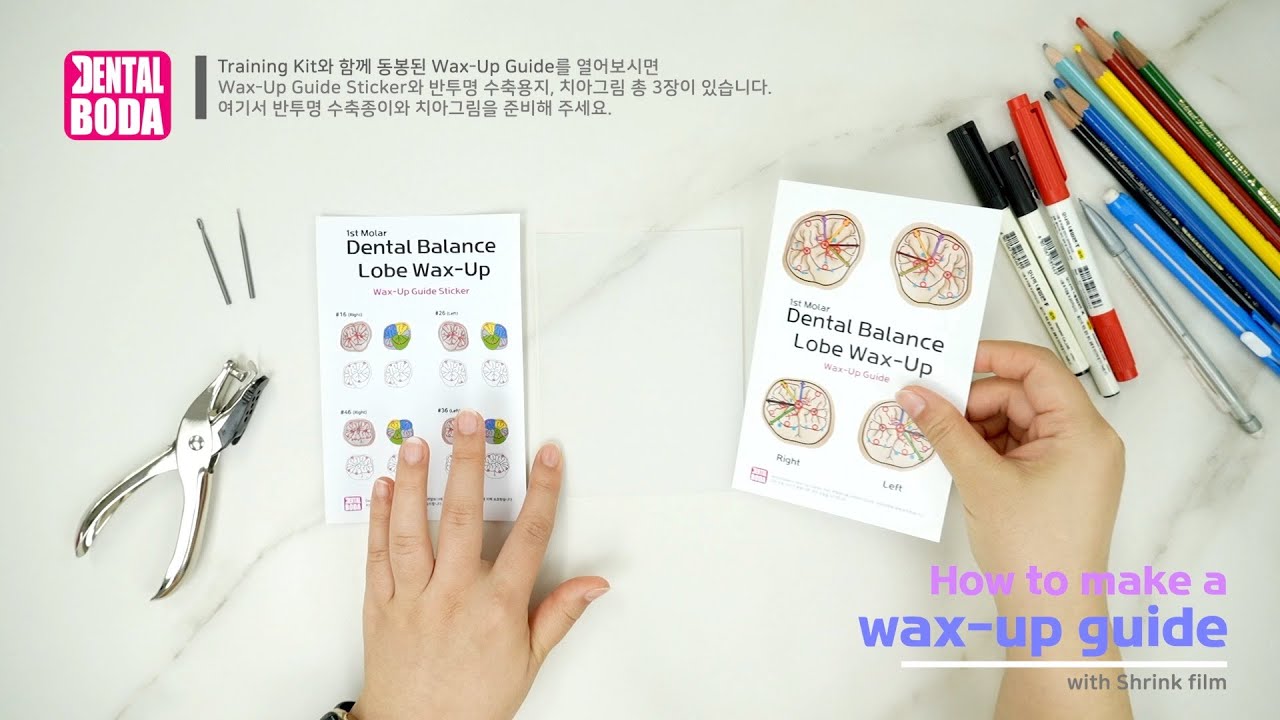 How to make a Wax-Up Guide - YouTube