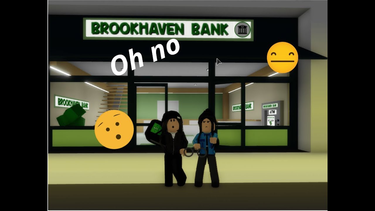 Becoming a ROBBER In Brookhaven!! - YouTube