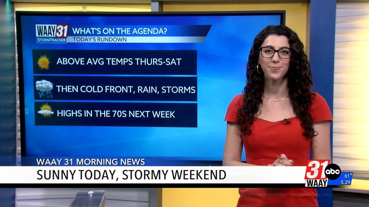 Grace's weather headlines - YouTube