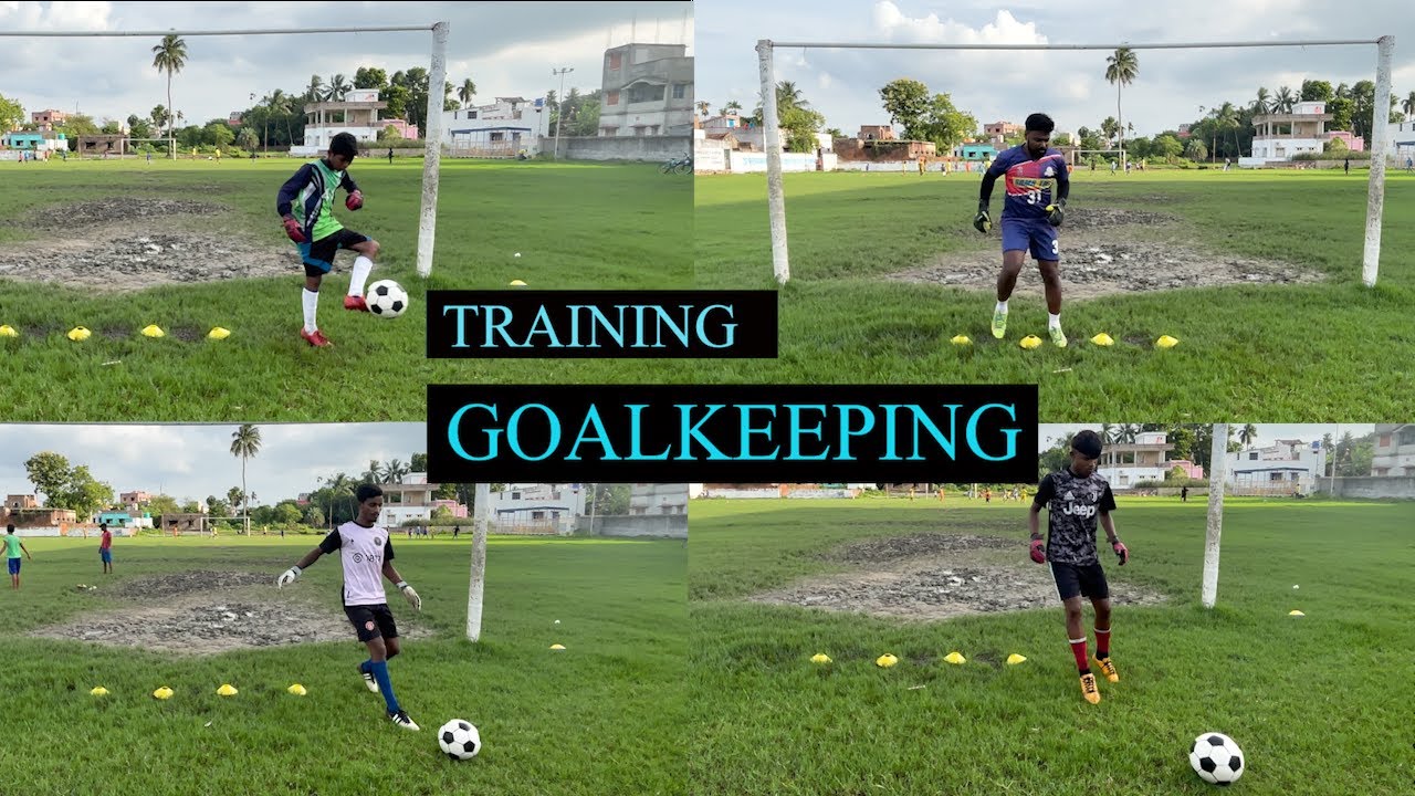 Goalkeeper Footwork | Inside Training | Angel Shots | Positioning ...