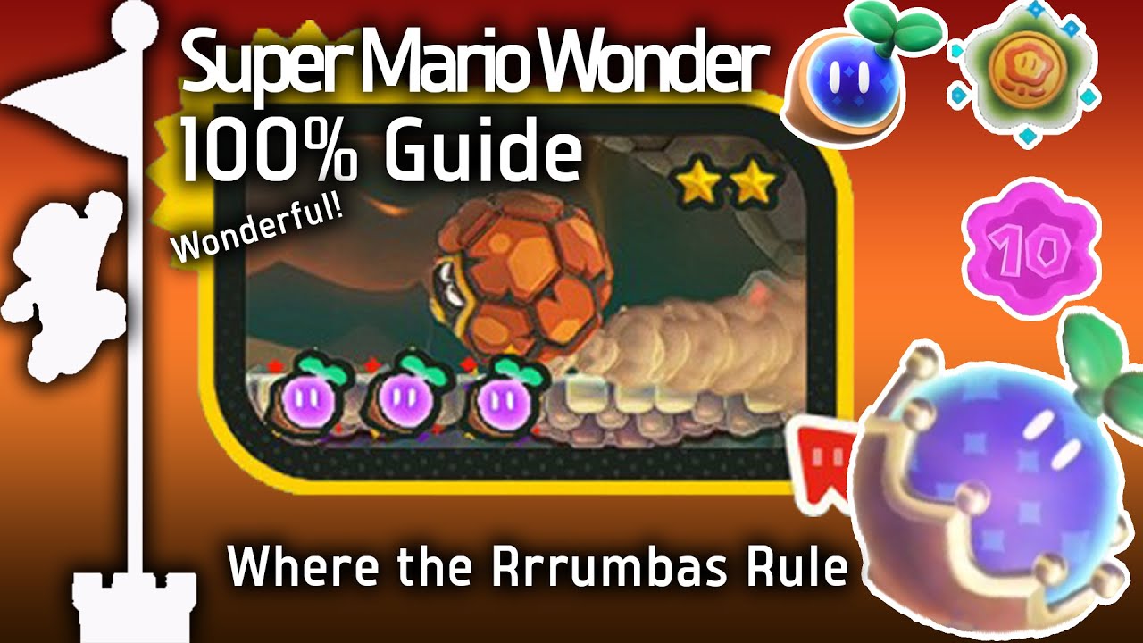 Where the Rrrumbas Rule (Super Mario Wonder. Guide) - YouTube
