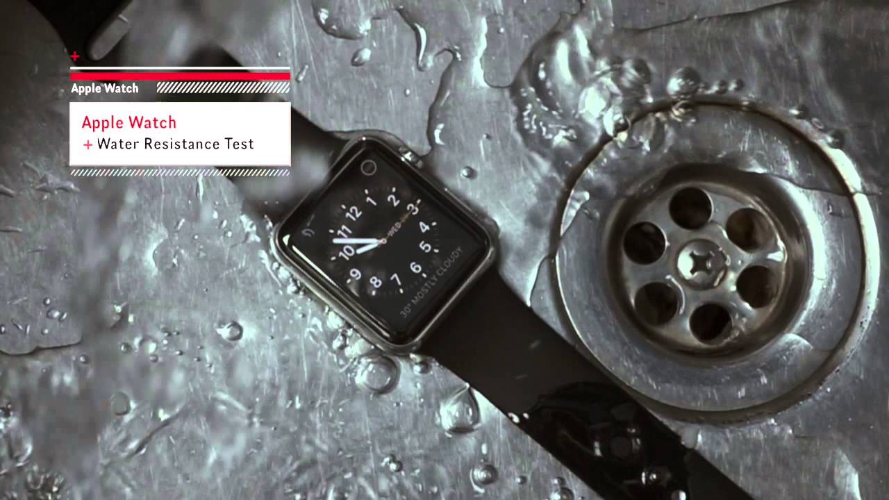Apple Watch Water Resistant Test - YouTube