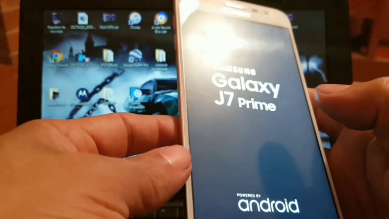 Entrando en modo download y recovery en el Galaxy J7 prime - YouTube