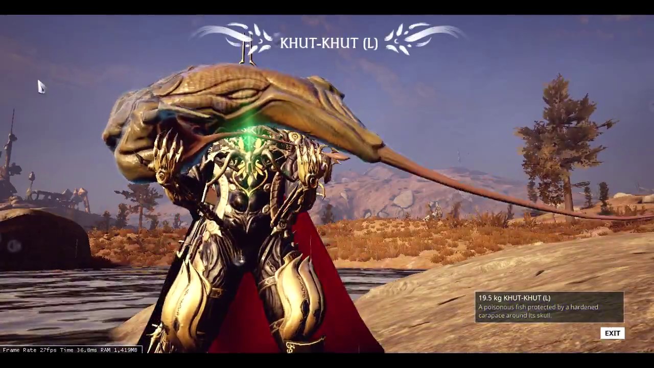 WARFRAME - Life of a Tenno Fisherman: Farming Cetus Standing and ...