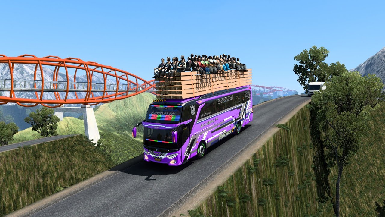 Dangerous driving bus with overload passengers || 07 - YouTube