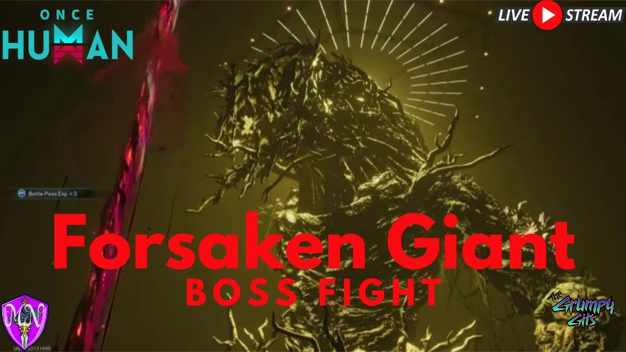 Once Human | Forsaken Giant Boss Fight - YouTube