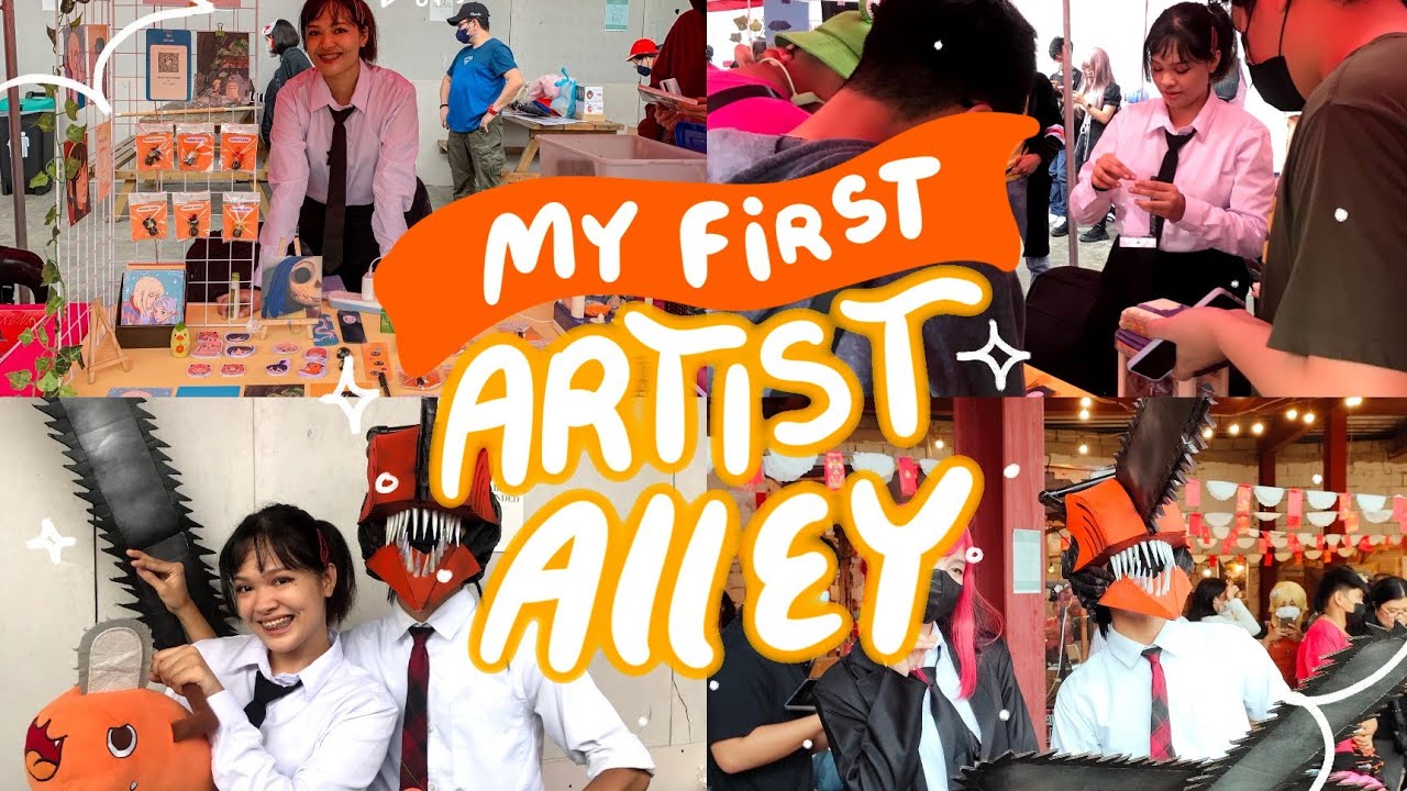 MY FIRST ARTIST ALLEY | Anime Convention prep + Tips! - YouTube