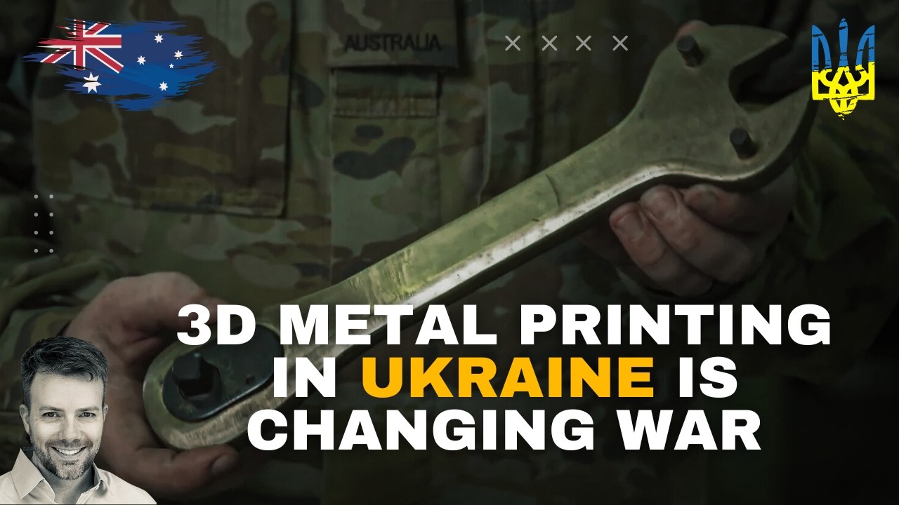 How 3D Metal Printers Are Changing Modern War in Ukraine - YouTube