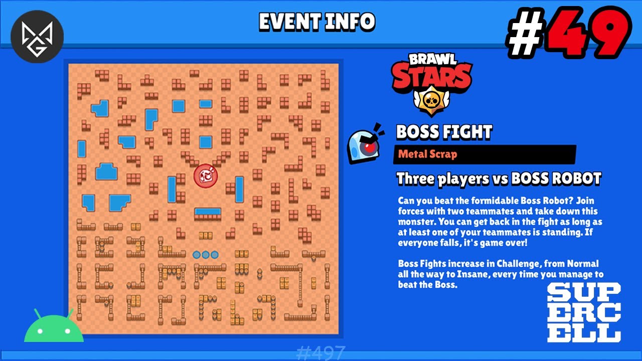 Brawl Stars | Boss Fight - Metal Scrap | Android Gameplay - 49 ...