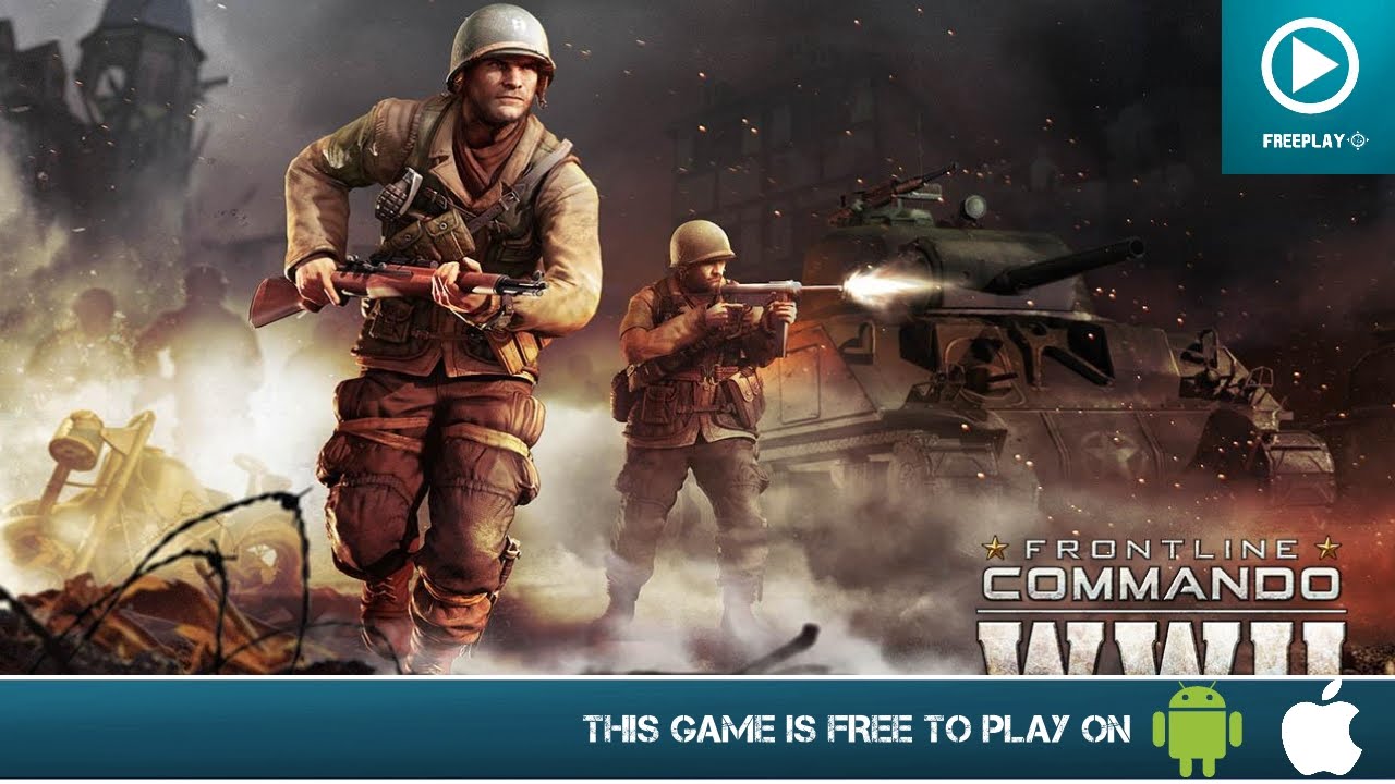 FRONTLINE COMMANDO: WW2 - Free On Android & iOS - Gameplay Trailer ...