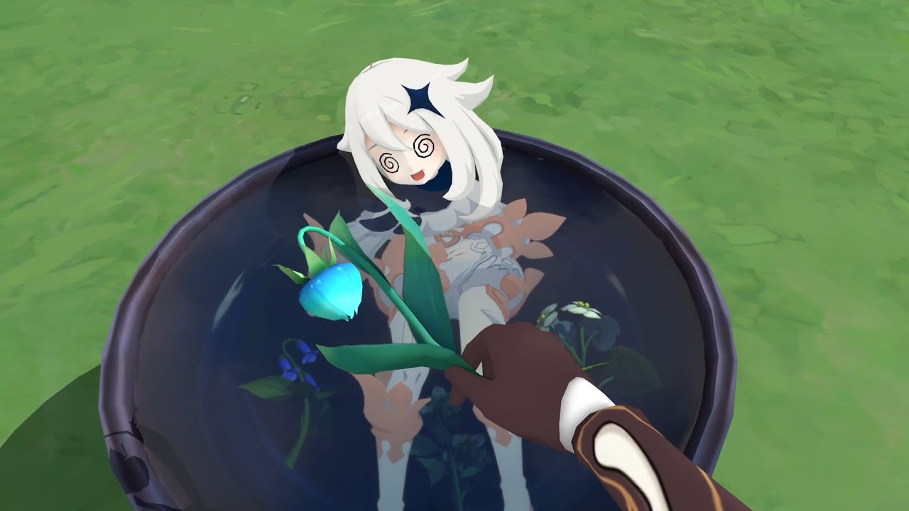 Large pot stewed Paimon 大锅炖派蒙 - YouTube