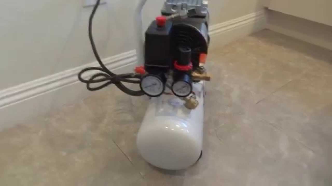 SL-40 smtmax silent dental air compressor - YouTube