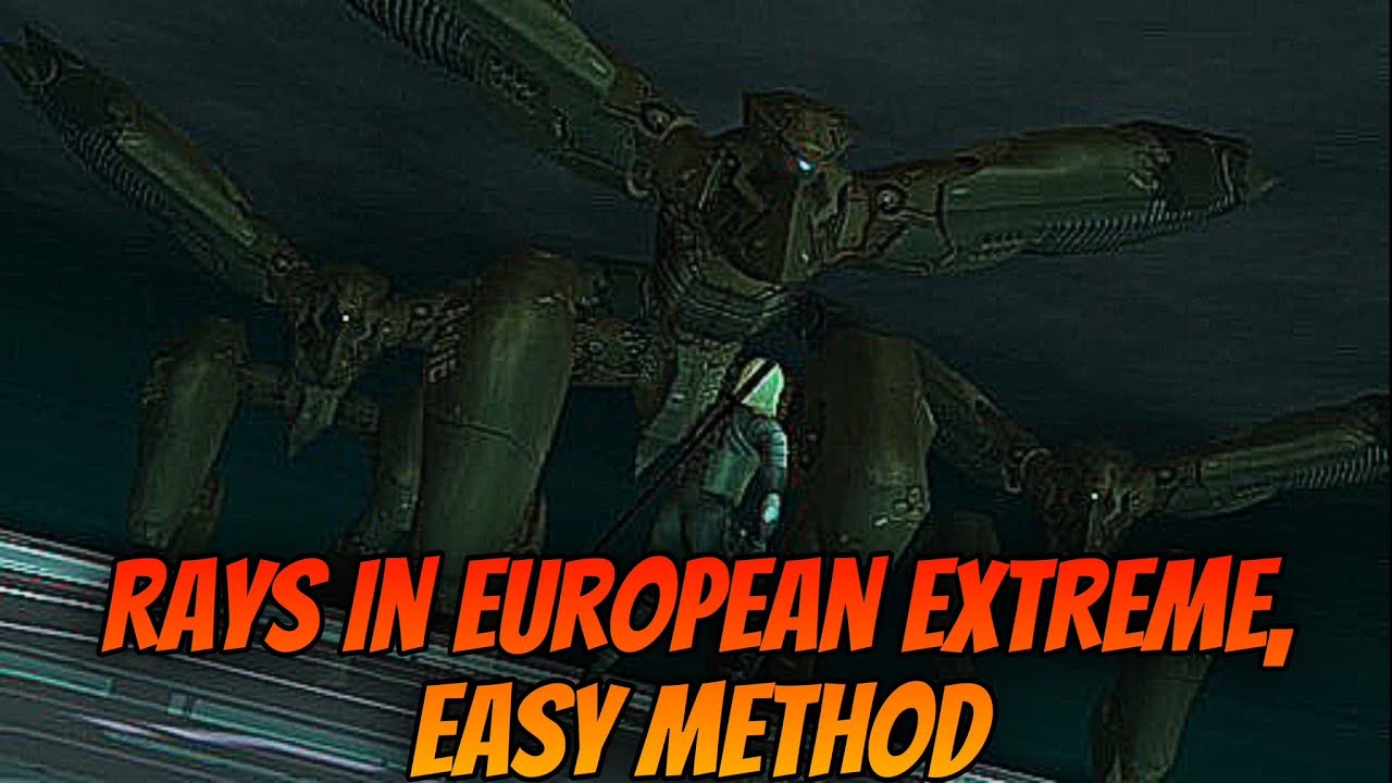 Easy Method to defeat Metal Gear Rays in European Extreme - YouTube