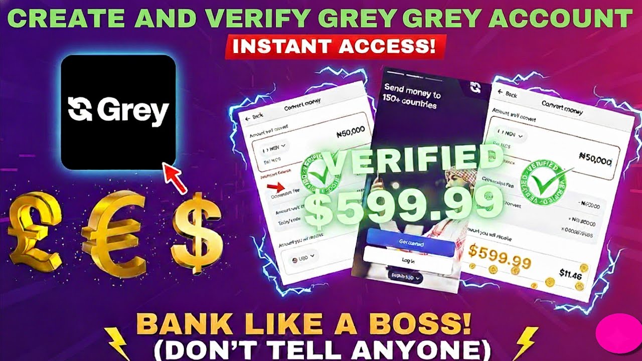 How To Create A verified Grey account in 20 Minutes - YouTube