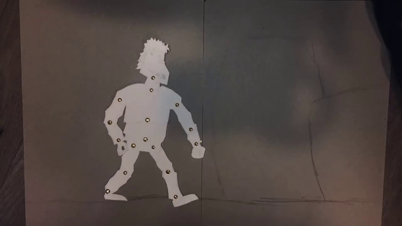 My character doing a front flip animation - YouTube