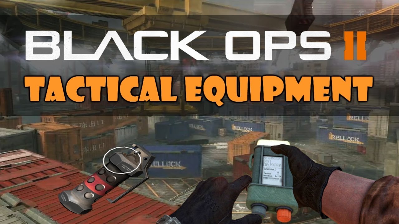 Black Ops 2: TACTICAL EQUIPMENT: Trophy System + Shock Charge! (BO2 ...