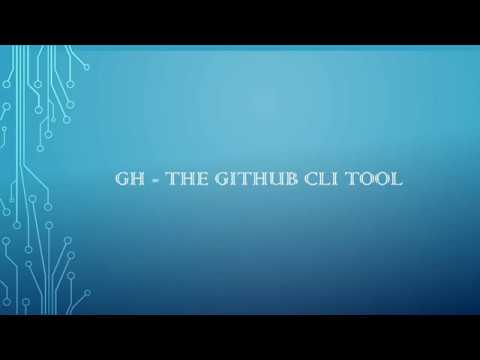 gh - The GitHub CLI tool - YouTube