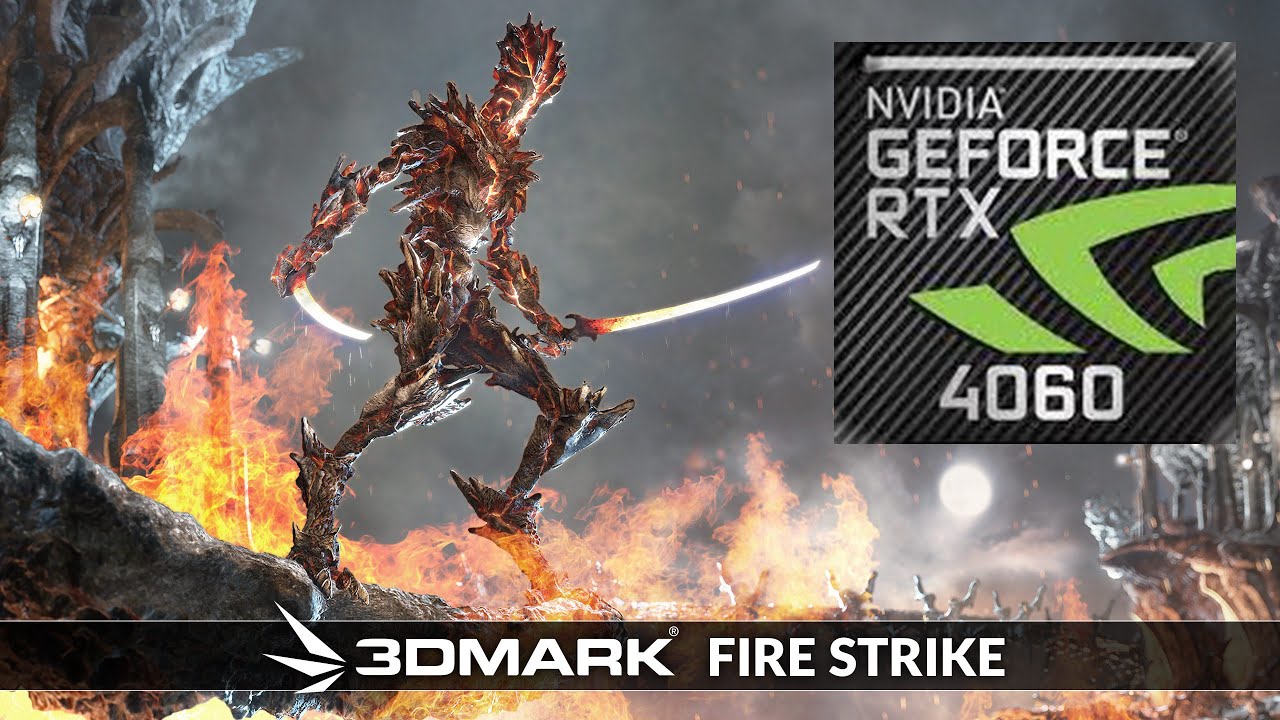 3DMark Fire Strike | RTX 4060 | i5 13600k | Benchmark - YouTube