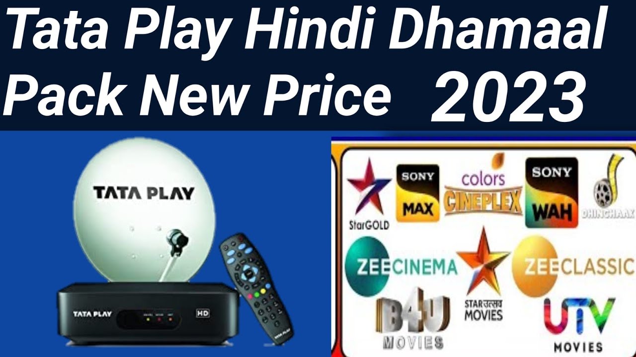 Tata Play Hindi Dhamaal Pack New Price 2023 || Tata Play Hindi Dhamaal ...