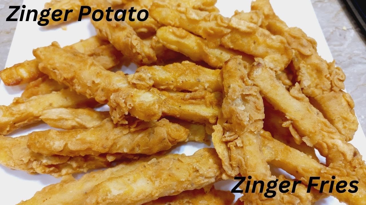 Authentic Recipe Of Zinger By Food Junction | Zinger Potato | How To ...