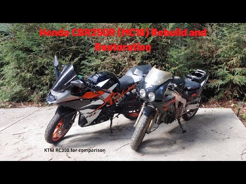 1988 Honda CBR250R MC19 Project Bike Restoration - The Adventure Begins ...